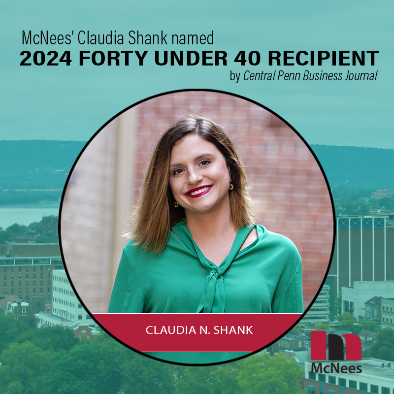 McNees real estate attorney Claudia Shank receives 2024 CPBJ Forty ...